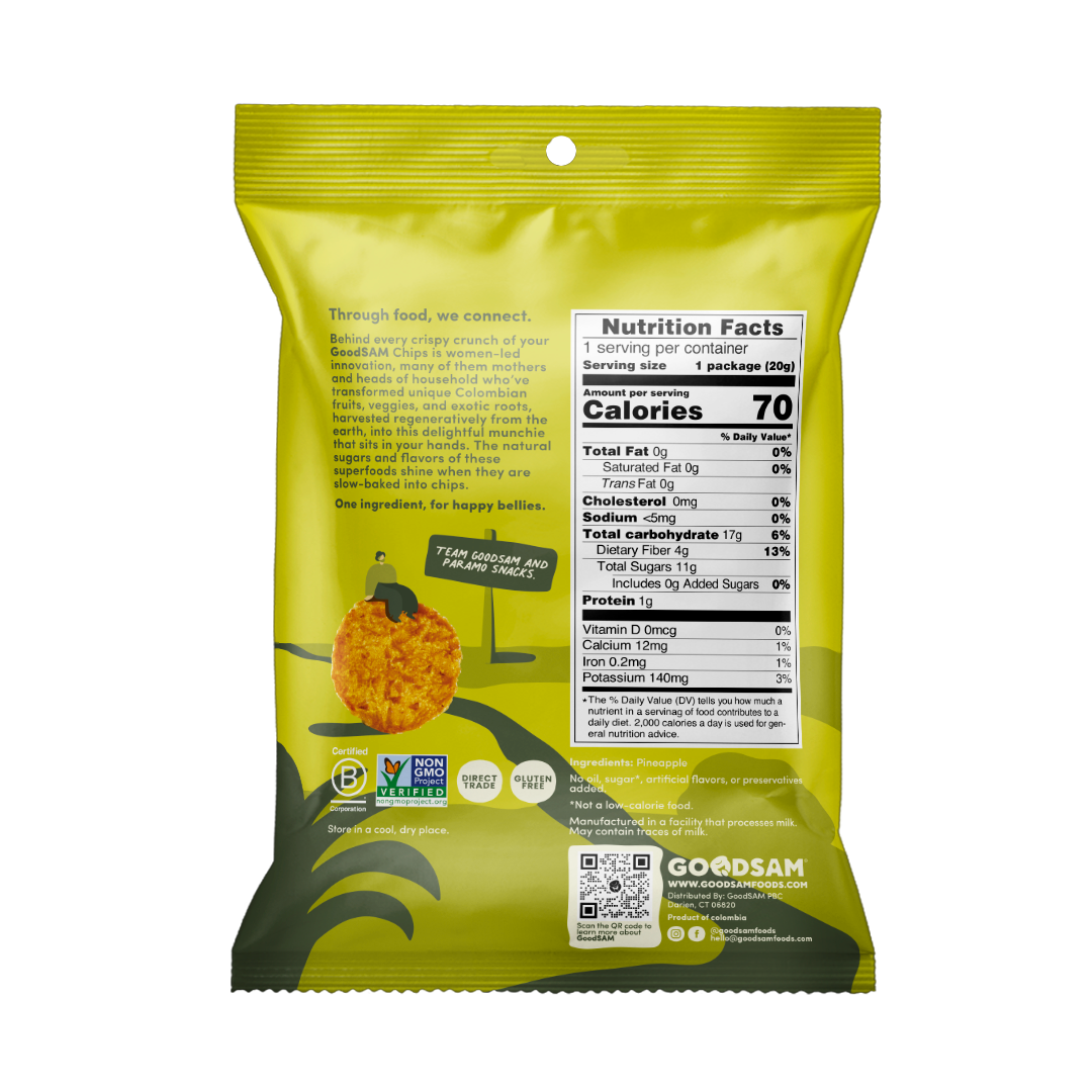 Crispy Crunchy Fruit Chips – GoodSamFoods