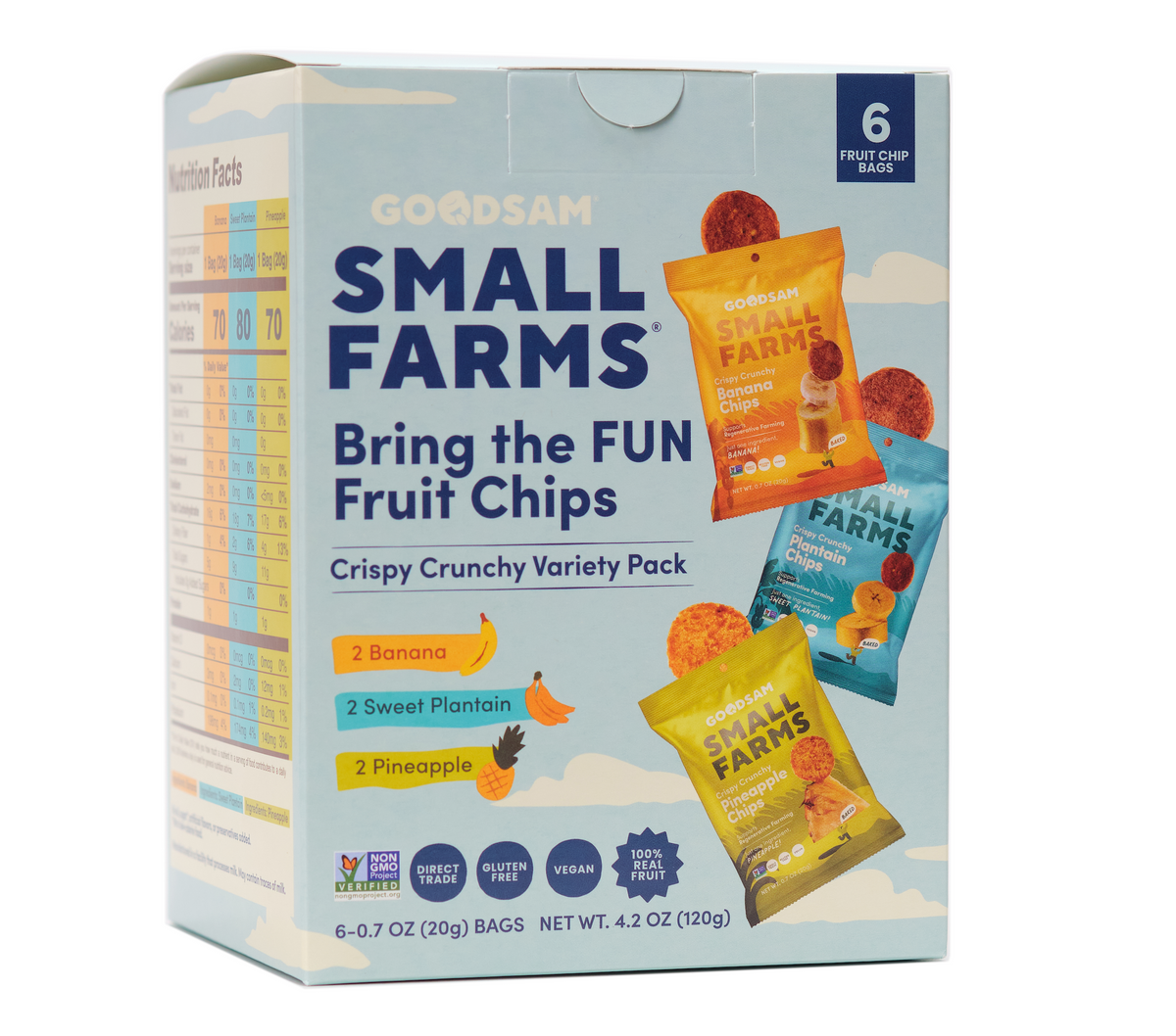 Crispy Crunchy Fruit Chips Variety Snack Pack – Bundle (1, 2, or 4-Pac ...