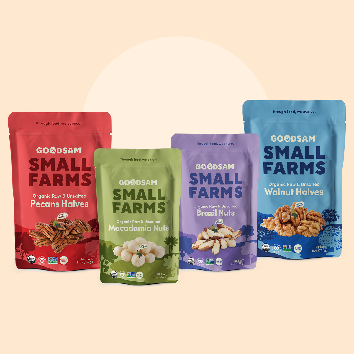 GoodSAM "Nuts About Nuts" Raw Sampler – GoodSamFoods